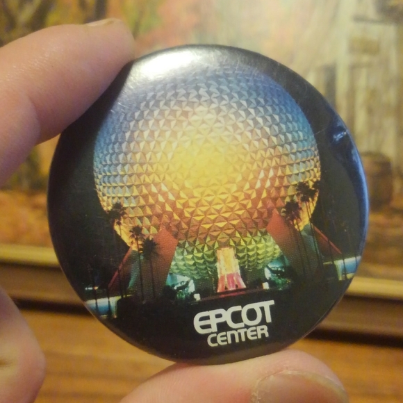 Disney | Jewelry | Vintage 982 Epcot Center Pin Vtg 8s Disney ...